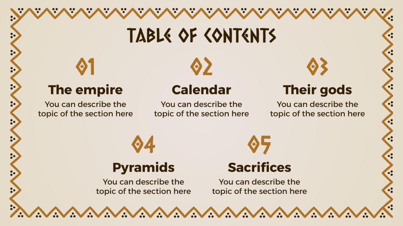 Aztecs Culture Presentation