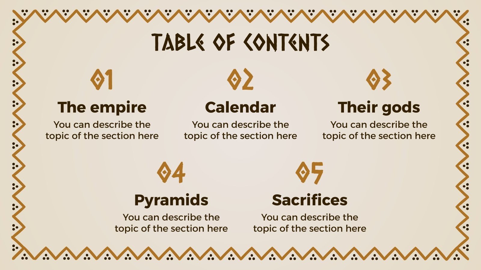 Aztecs Culture Presentation