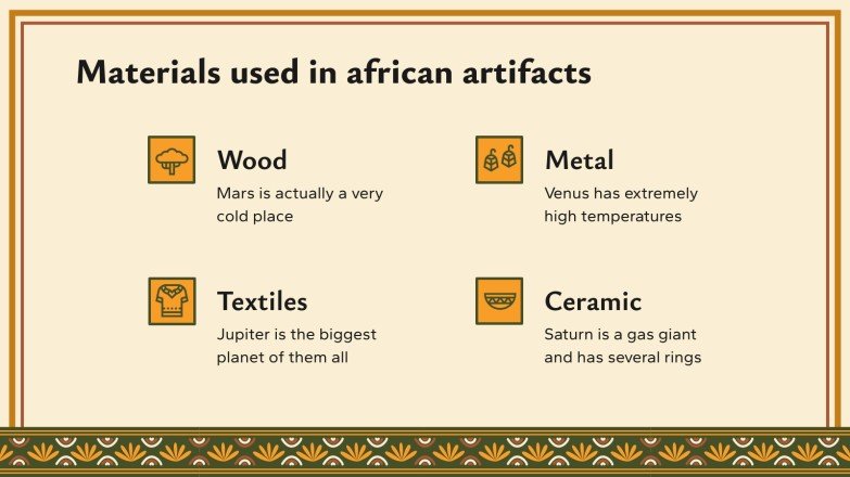 Anthropology Major for College: African Cultural Artifacts