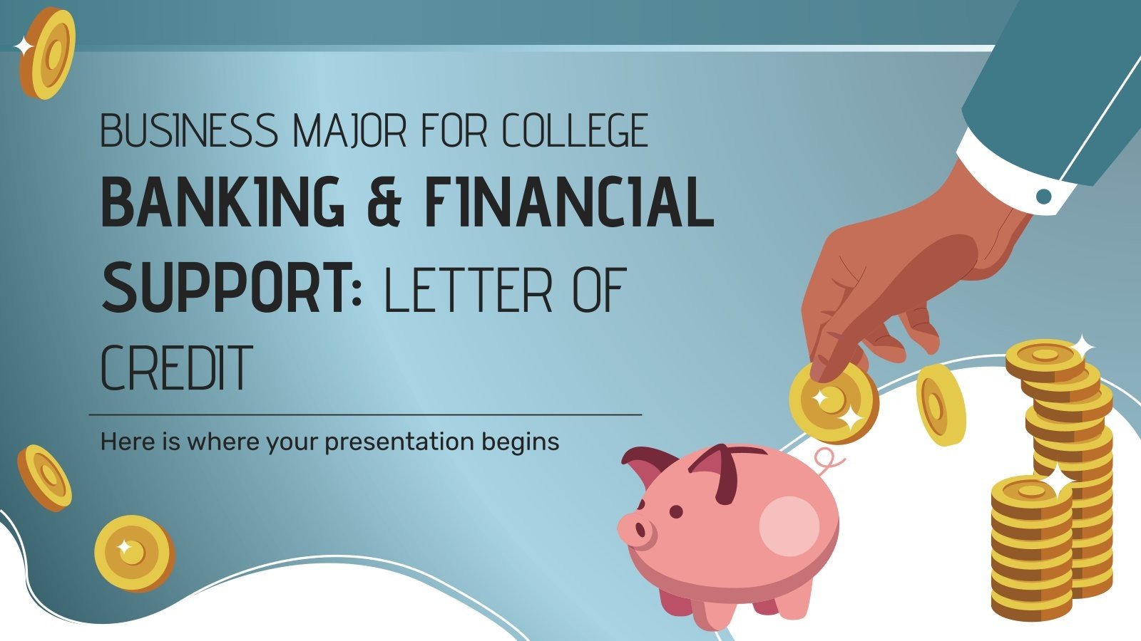 Free Google Slides & PPT templates related to Bank-Themed