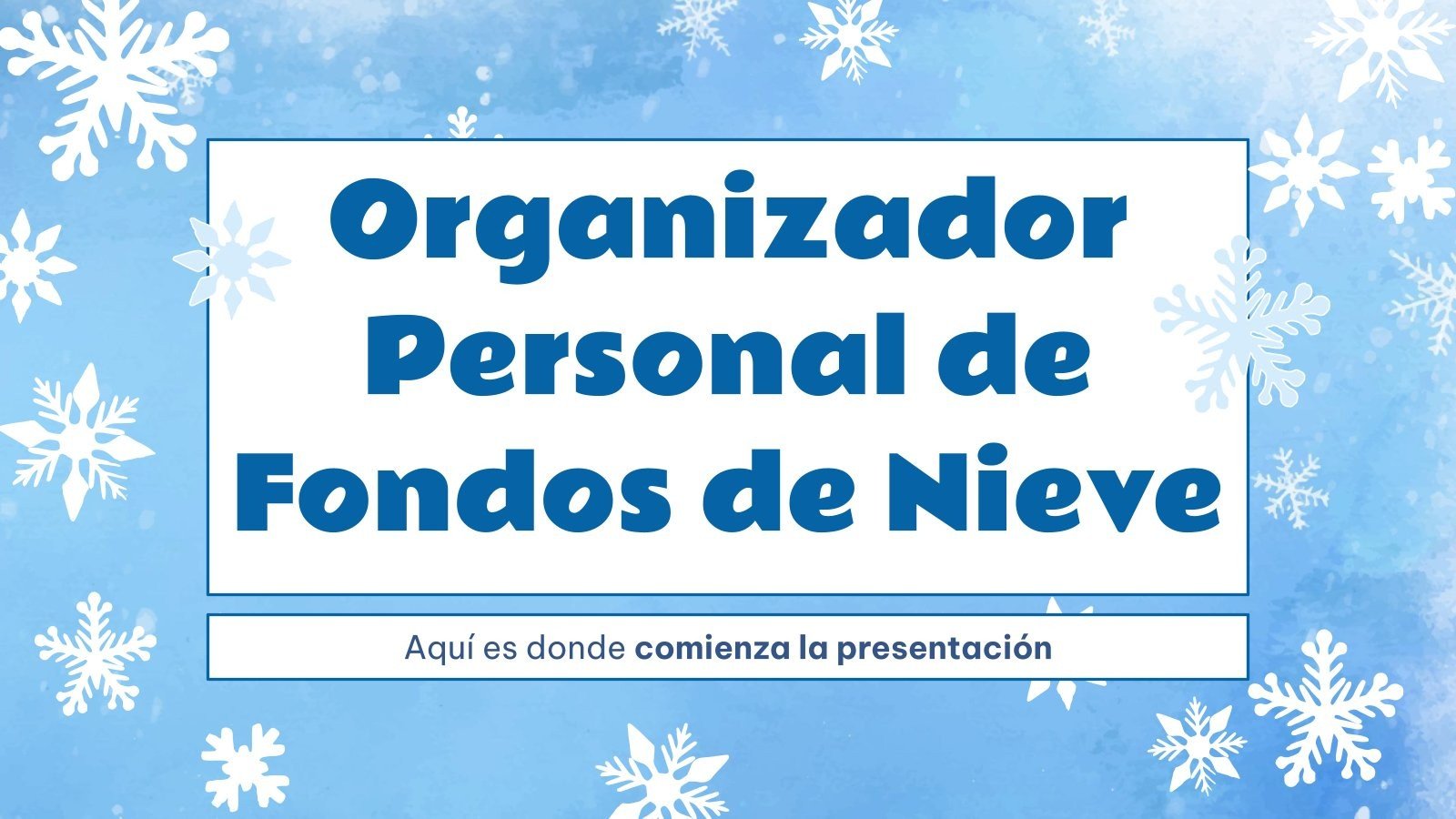 Free snow templates for Google Slides & PowerPoint