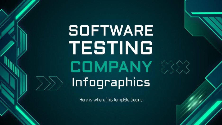 Software Testing Company Infographics | Google Slides & PPT