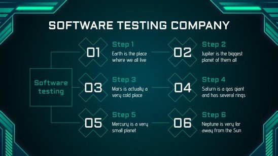 Software Testing Company Infographics | Google Slides & PPT