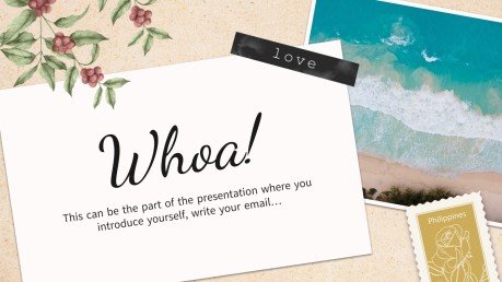 Discover Philippines Scrapbook Presentation