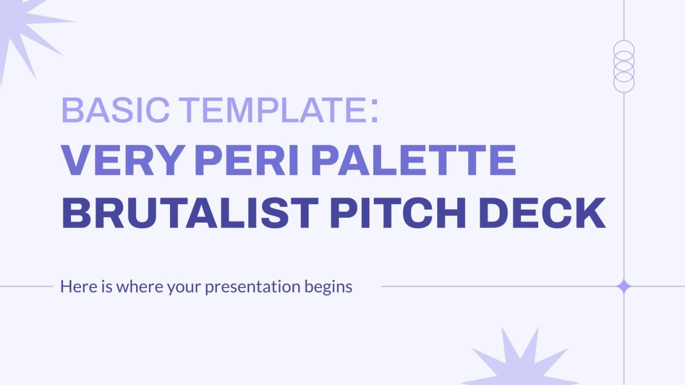 Basic templates for Google Slides & PowerPoint