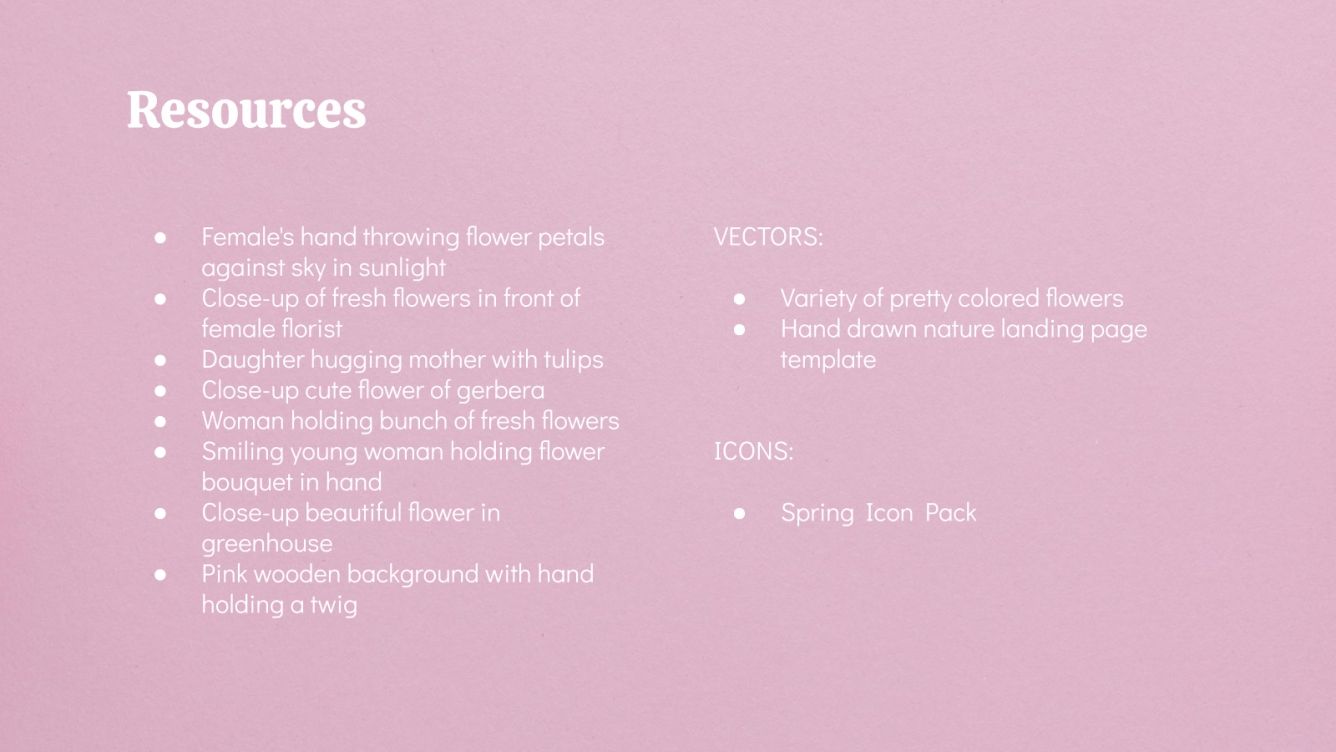 Floral Spring Google Slides Theme and PowerPoint Template