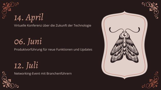 Dark Academia Aesthetics Newsletter Presentation