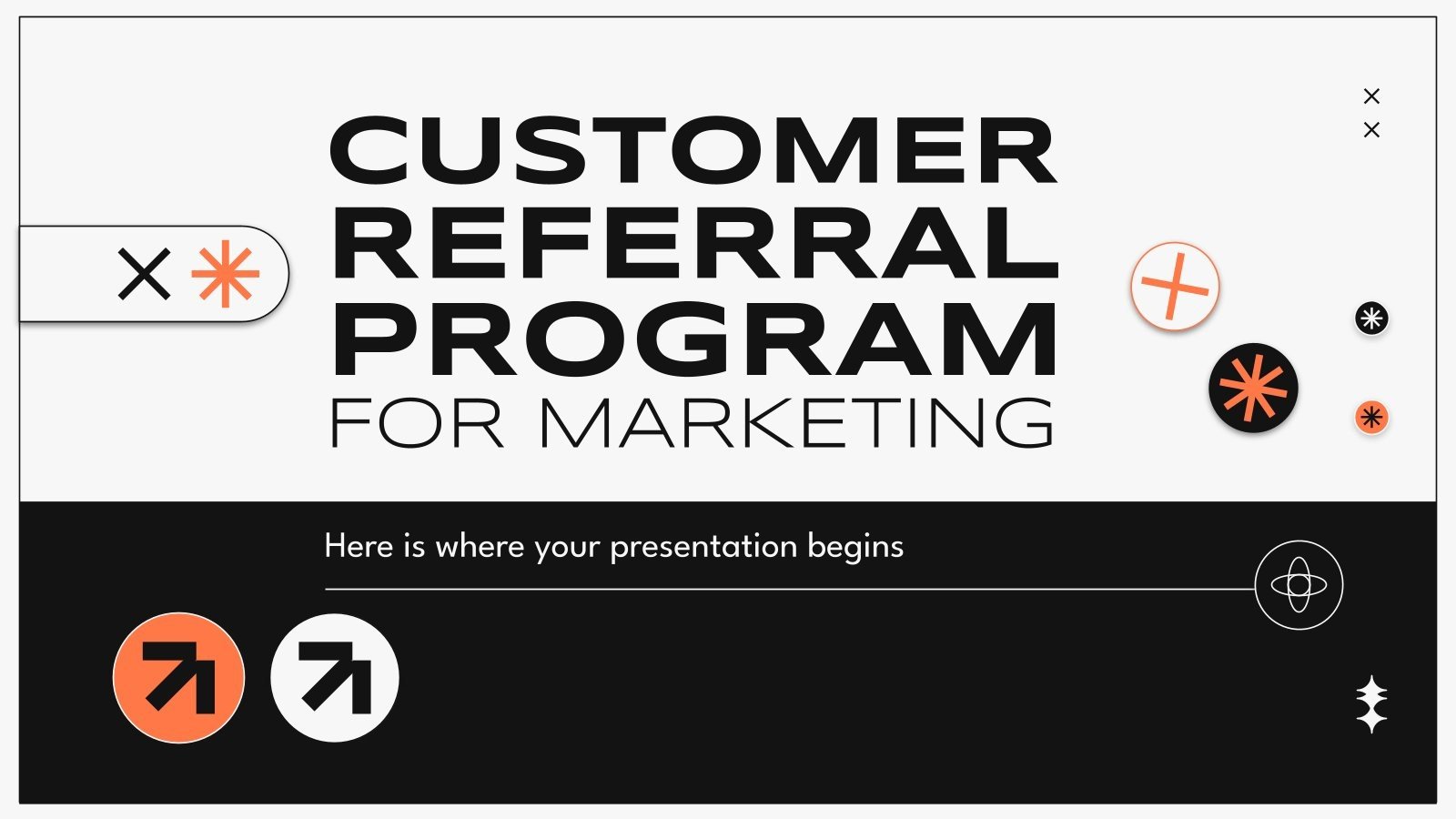 Customer Referral Program for Marketing Presentation