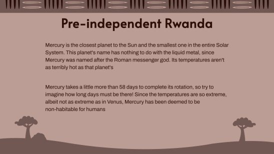 Rwanda Genocide History Lesson Presentation