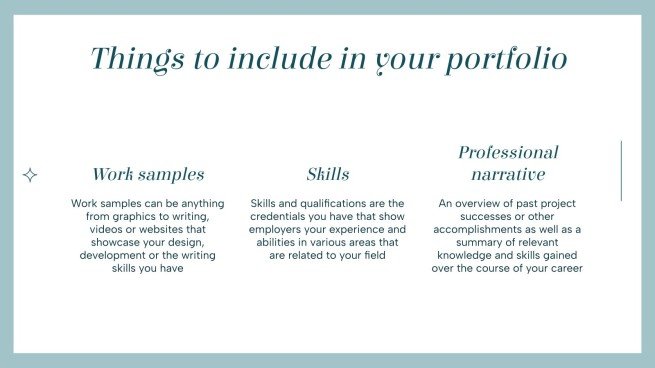 Clean and Elegant Portfolio Presentation