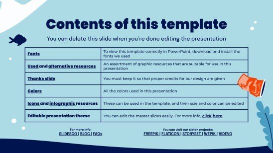 Ocean Conservation and Clean-up Center Presentation