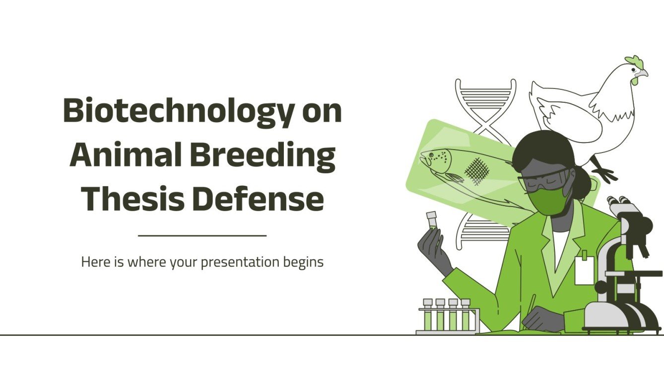 Google Slides and PowerPoint templates about biotechnology