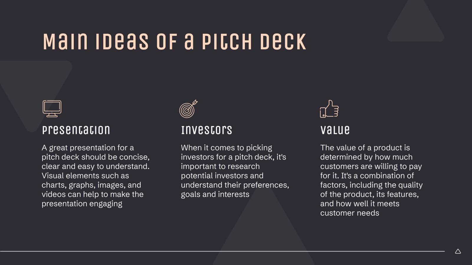 Company Deck Presentation