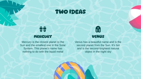 Floatie Presentation Template Presentation