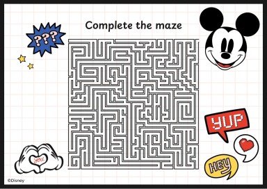 Mickey Mouse Worksheet Presentation