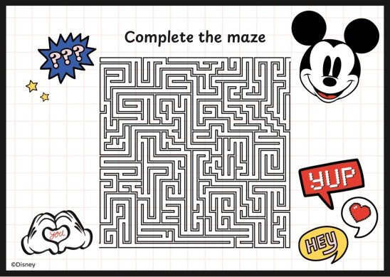 Mickey Mouse Worksheet Presentation