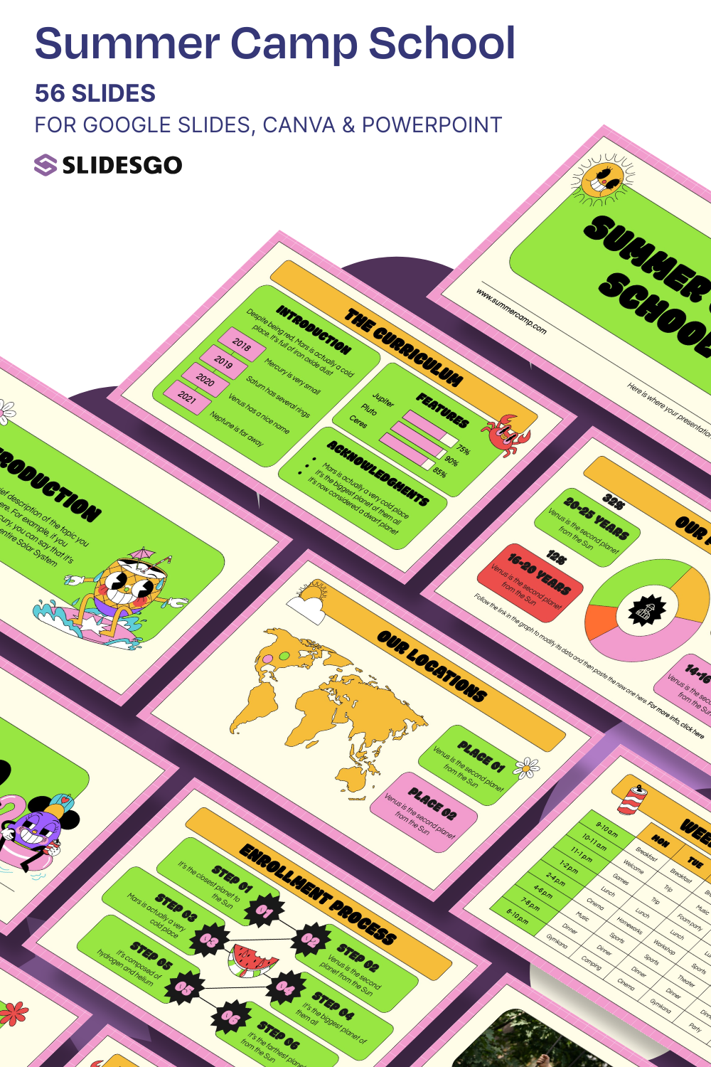 Summer Camp School Presentation