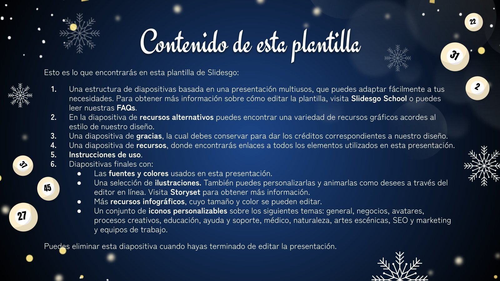 Spanish Christmas Lottery Minitheme | Google Slides & PPT