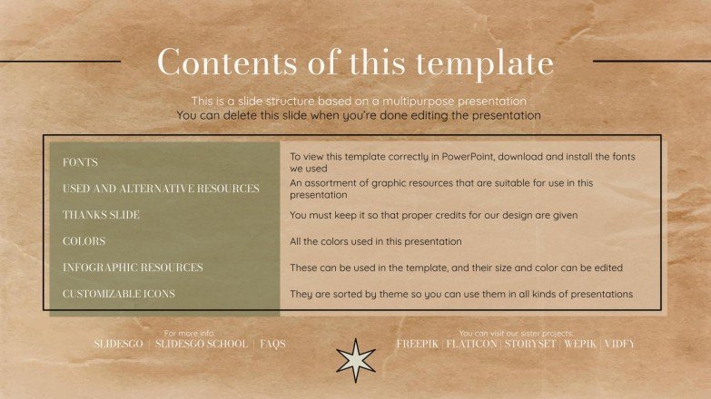 Parchment Paper Texture Theme Presentation