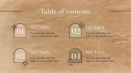 Parchment Paper Texture Theme Presentation