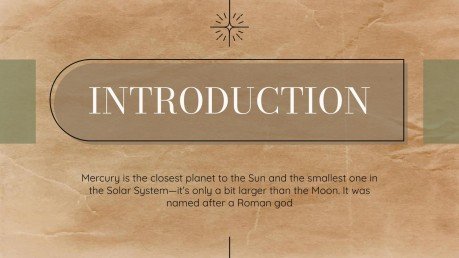 Parchment Paper Texture Theme Presentation