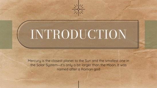 Parchment Paper Texture Theme Presentation