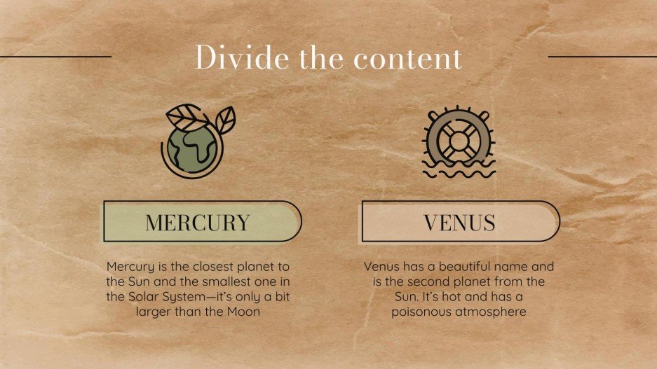 Parchment Paper Texture Theme Presentation