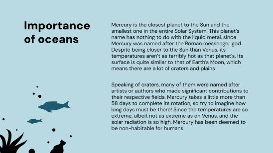 Ocean Pollution and Sea Waste Presentation
