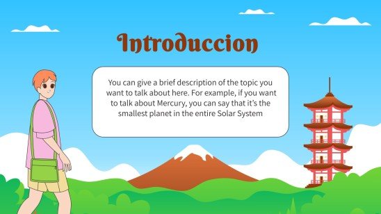 Cute Anime Studio Style Personal Organizer Presentation