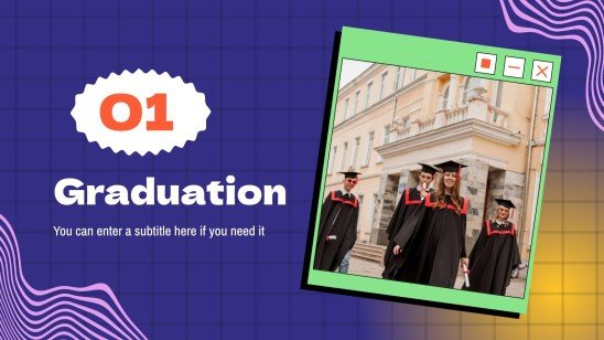 Graduation Party Digital Photo Album Presentation