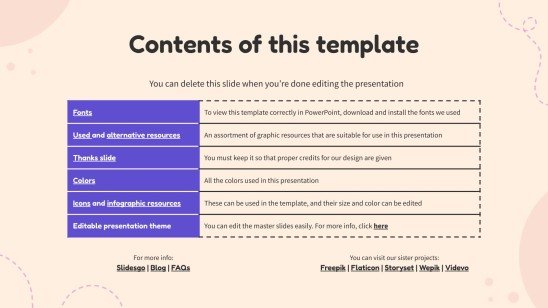 Kids Personal History Printable