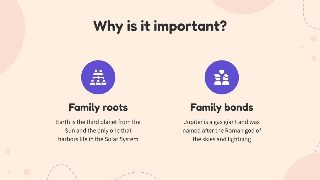 Family and Personal History - History - 1st Grade