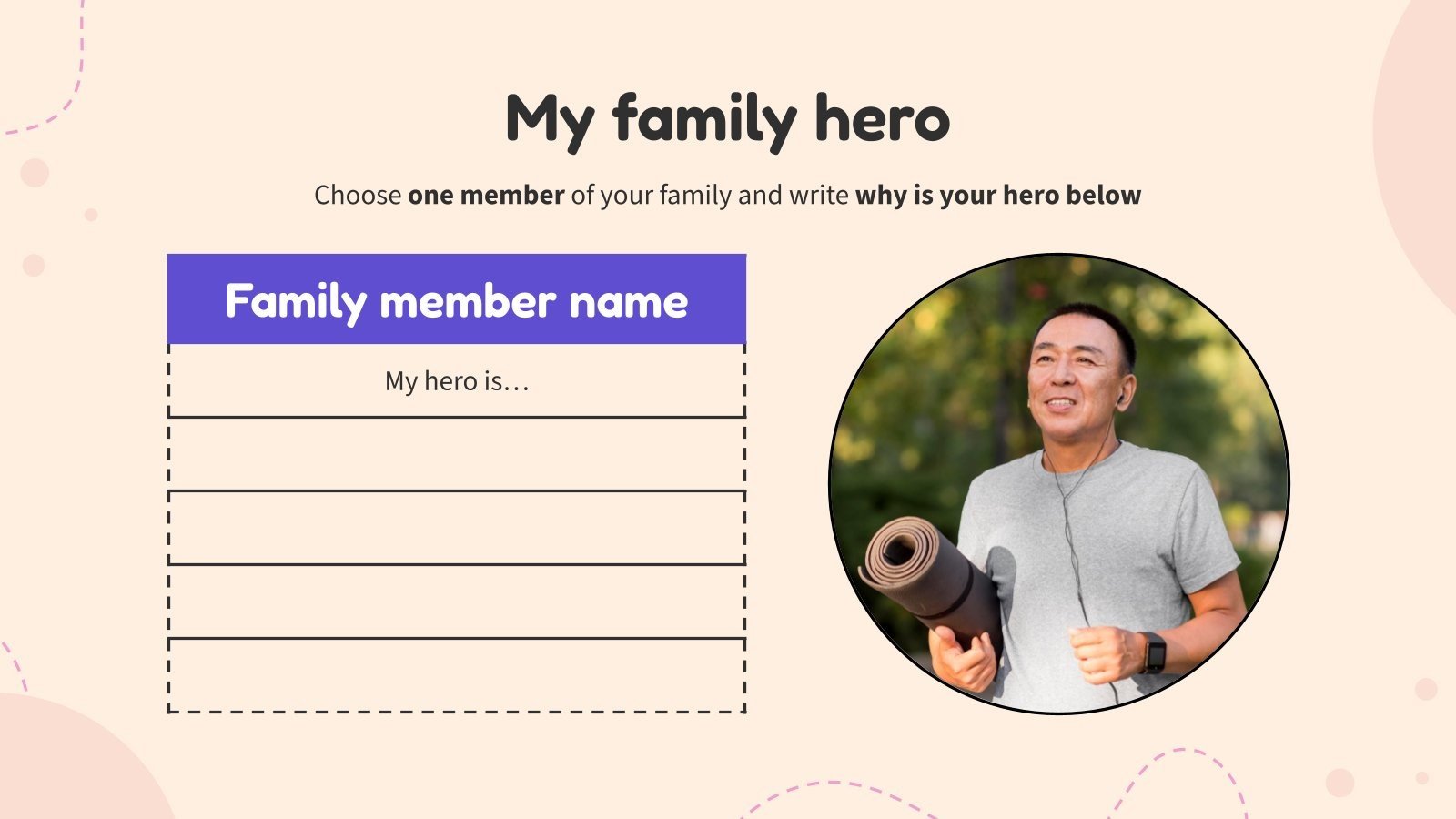 Family and Personal History - History - 1st Grade