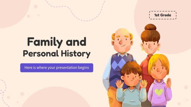 Plantillas gratis sobre Familia para Google Slides y PowerPoint