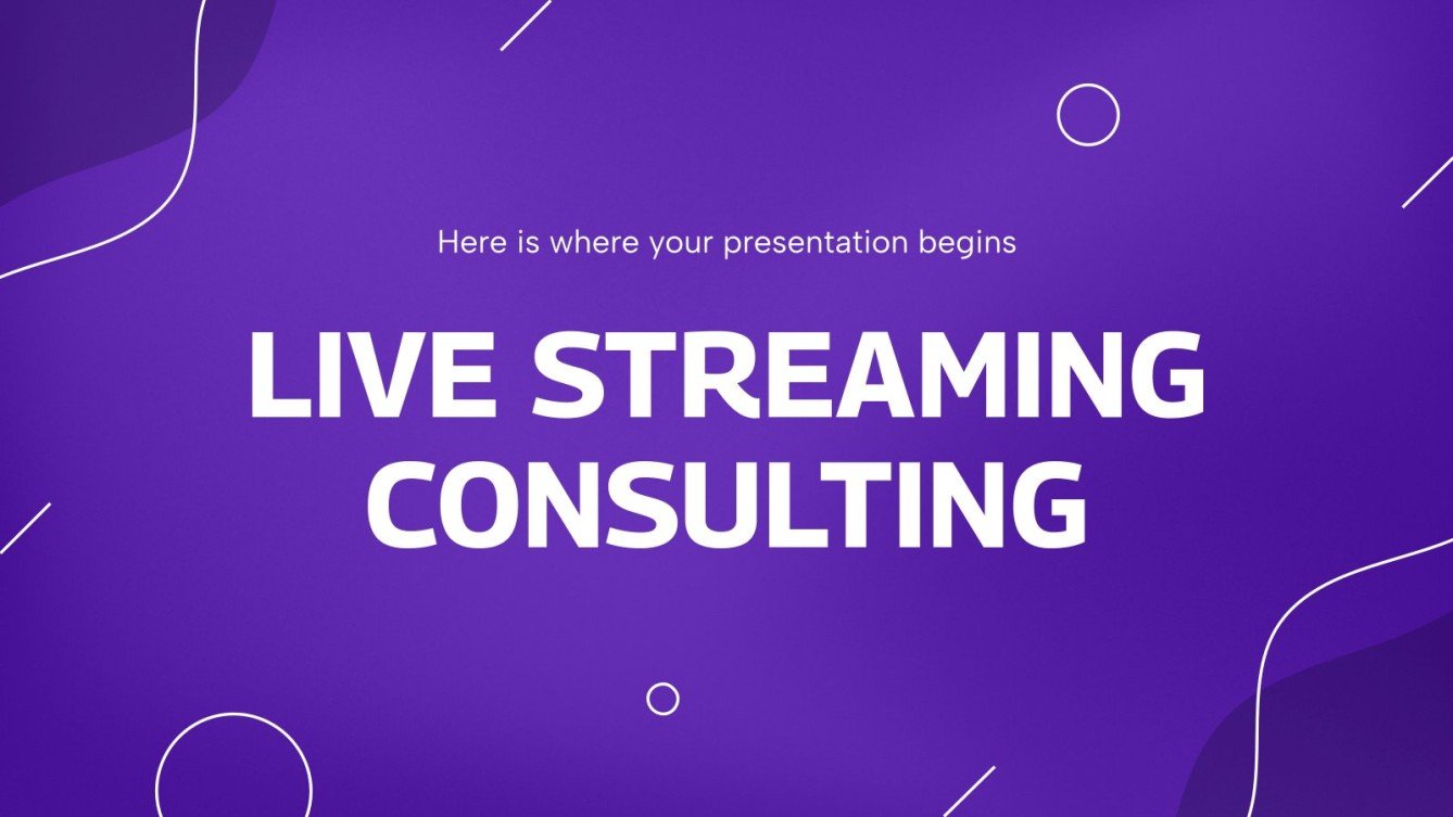 Live Streaming Consulting Presentation