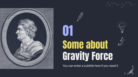 Science Subject for High Shcool: Gravity Force Presentation