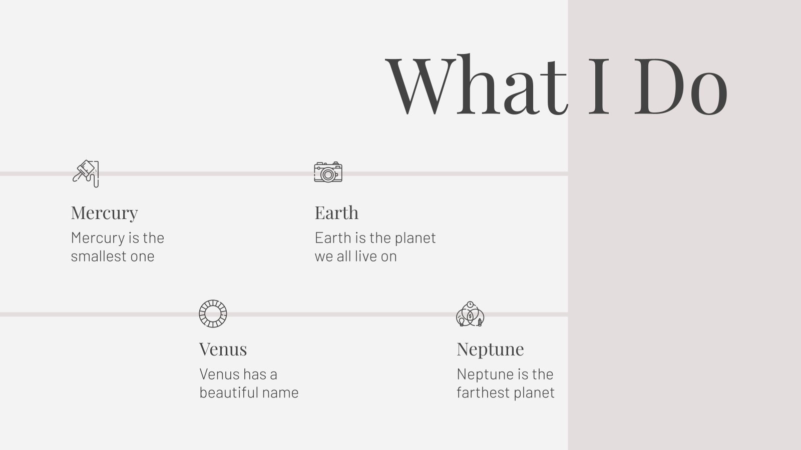 Art Portfolio Google Slides Theme and PowerPoint Template