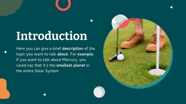 Golf Workshop for Beginners Presentation