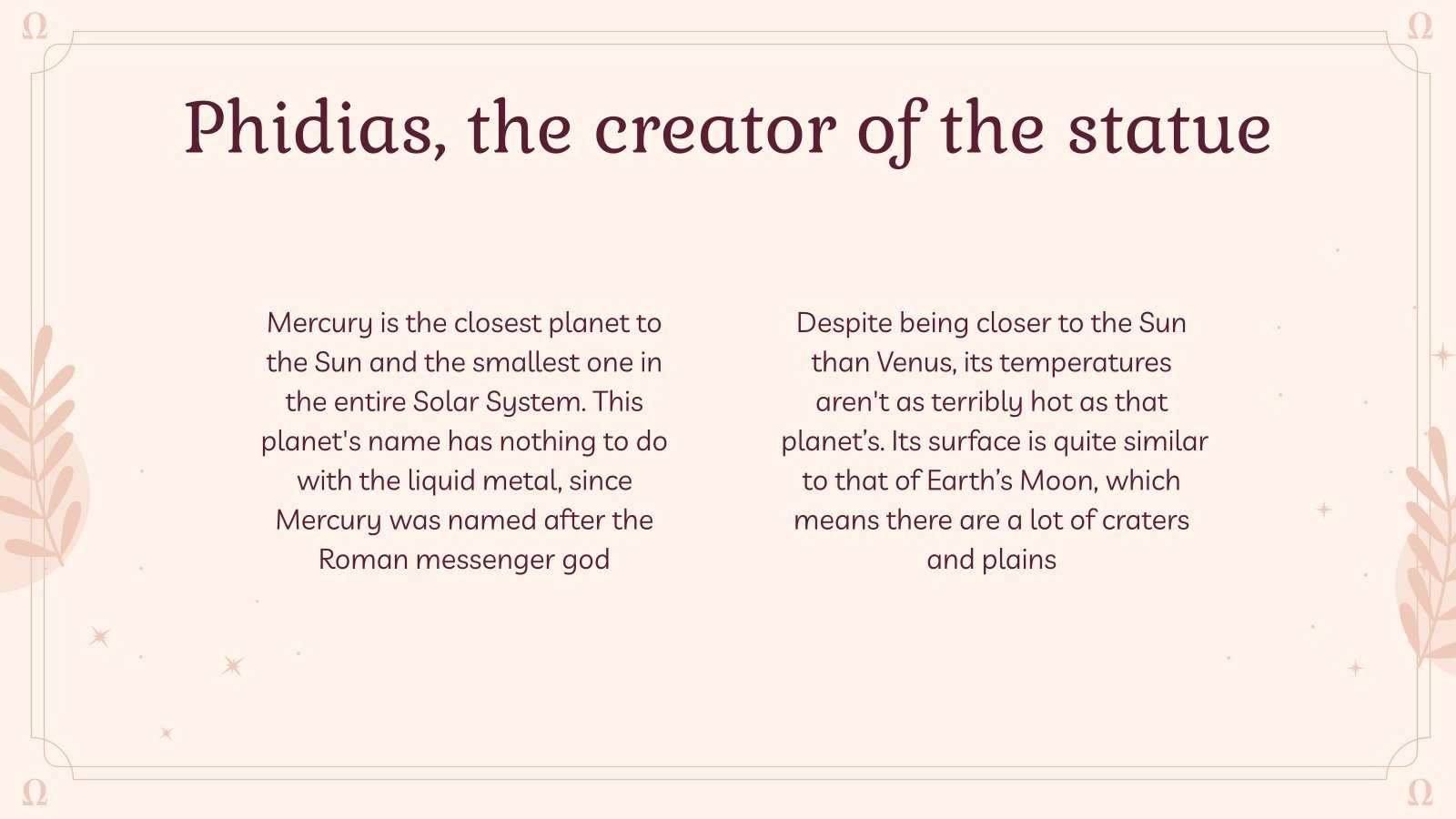 Women in History - Athena Parthenos