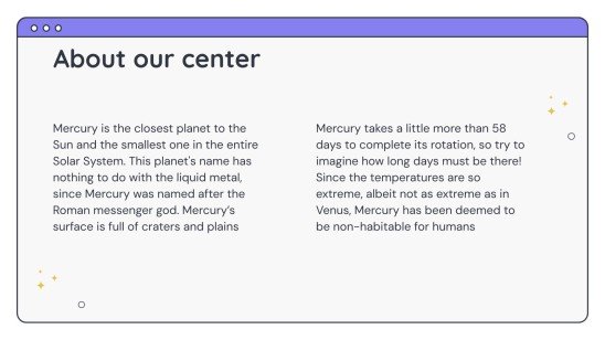 Virtual Learning School Center Presentation