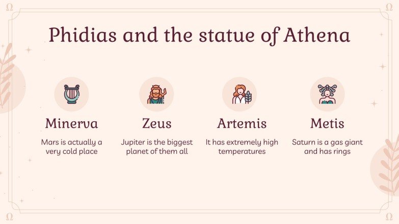 Women in History - Athena Parthenos