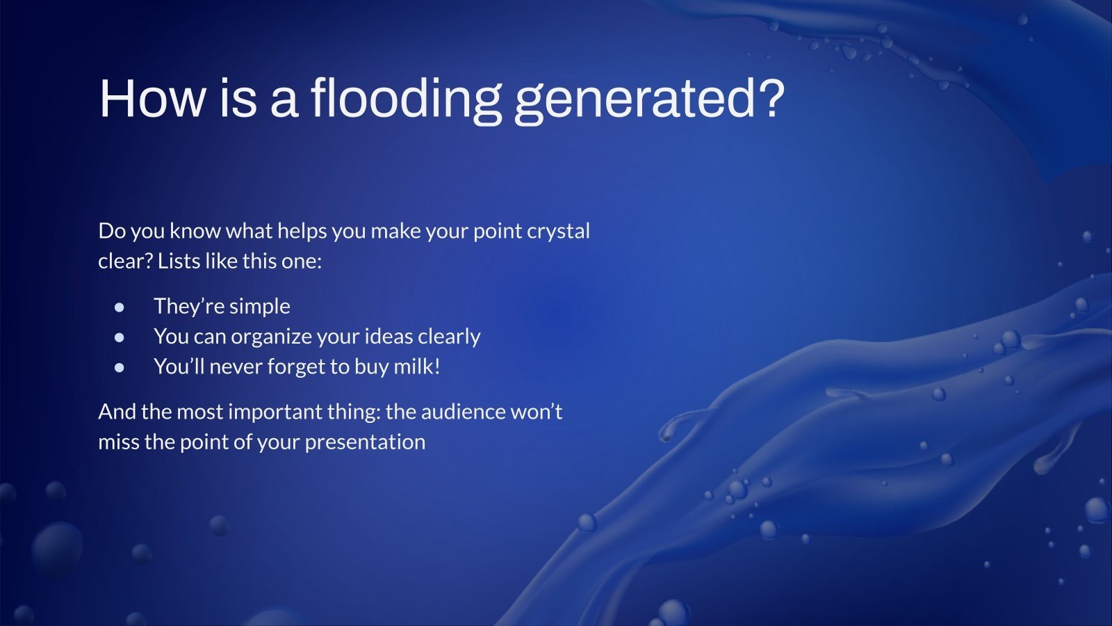 Presentación Desastres naturales: inundaciones costeras