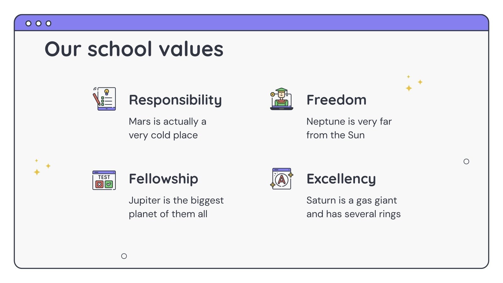 Virtual Learning School Center Presentation