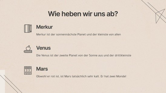 Simple and Elegant School Center Presentation