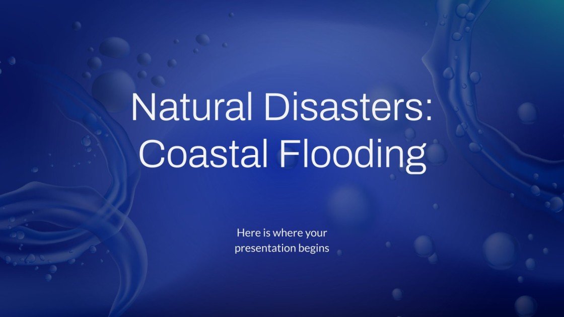 Plantillas gratis para Google Slides y PPT sobre desastres