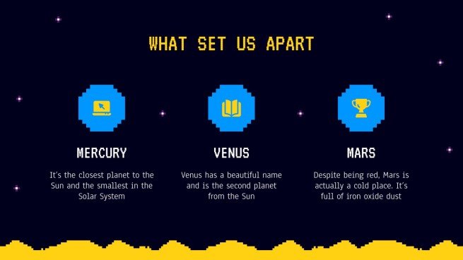 Pixel Alien Invaders Game Design School Center Presentation