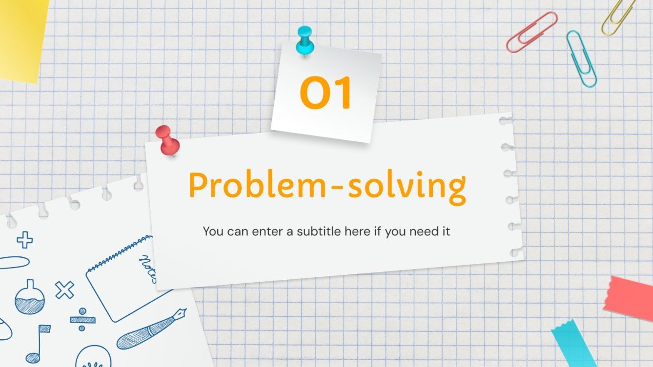 Problem Solving Lesson for Pre-K Presentation