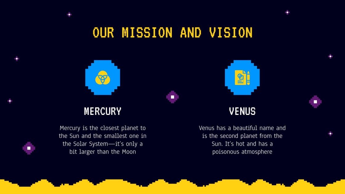 Pixel Alien Invaders Game Design School Center Presentation