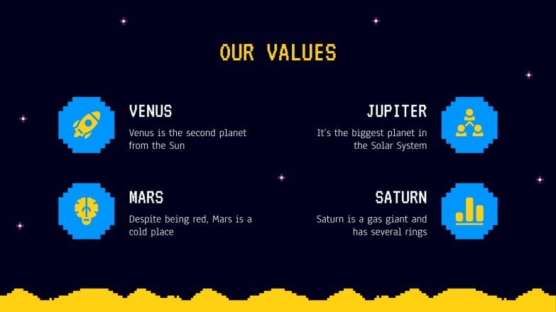 Pixel Alien Invaders Game Design School Center Presentation