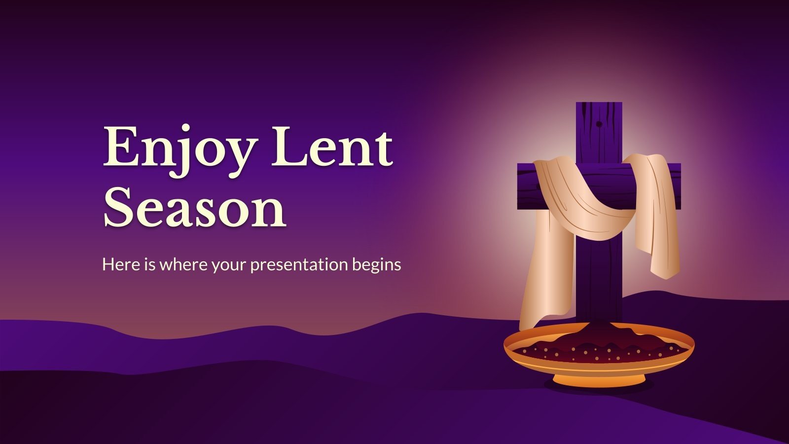 Enjoy Lent Season Presentation